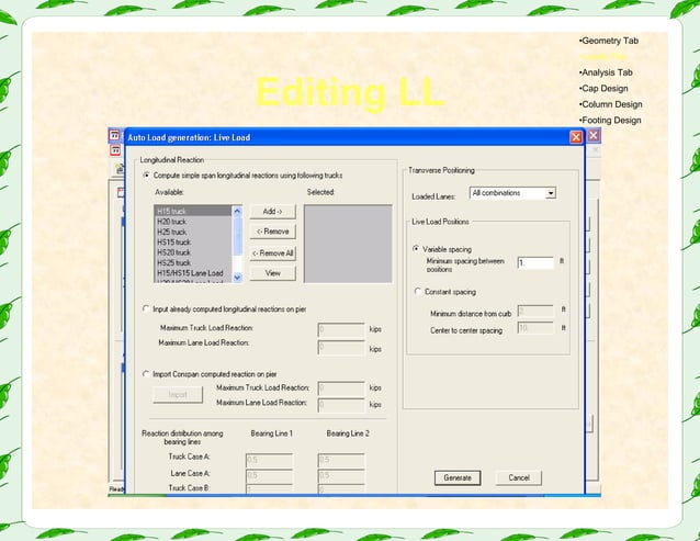 Lecture14 LEAP RC Pier ( Highway Engineering ) | PDF | Commercial ...