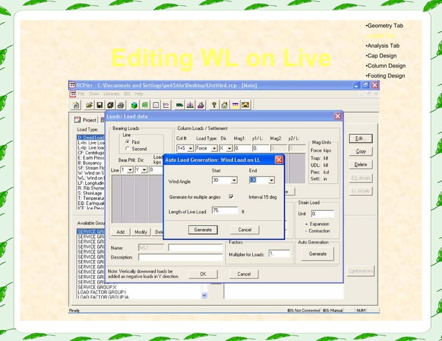 Lecture14 LEAP RC Pier ( Highway Engineering ) | PDF | Commercial ...