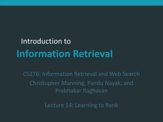 lecture14-learning-ranking.ppt