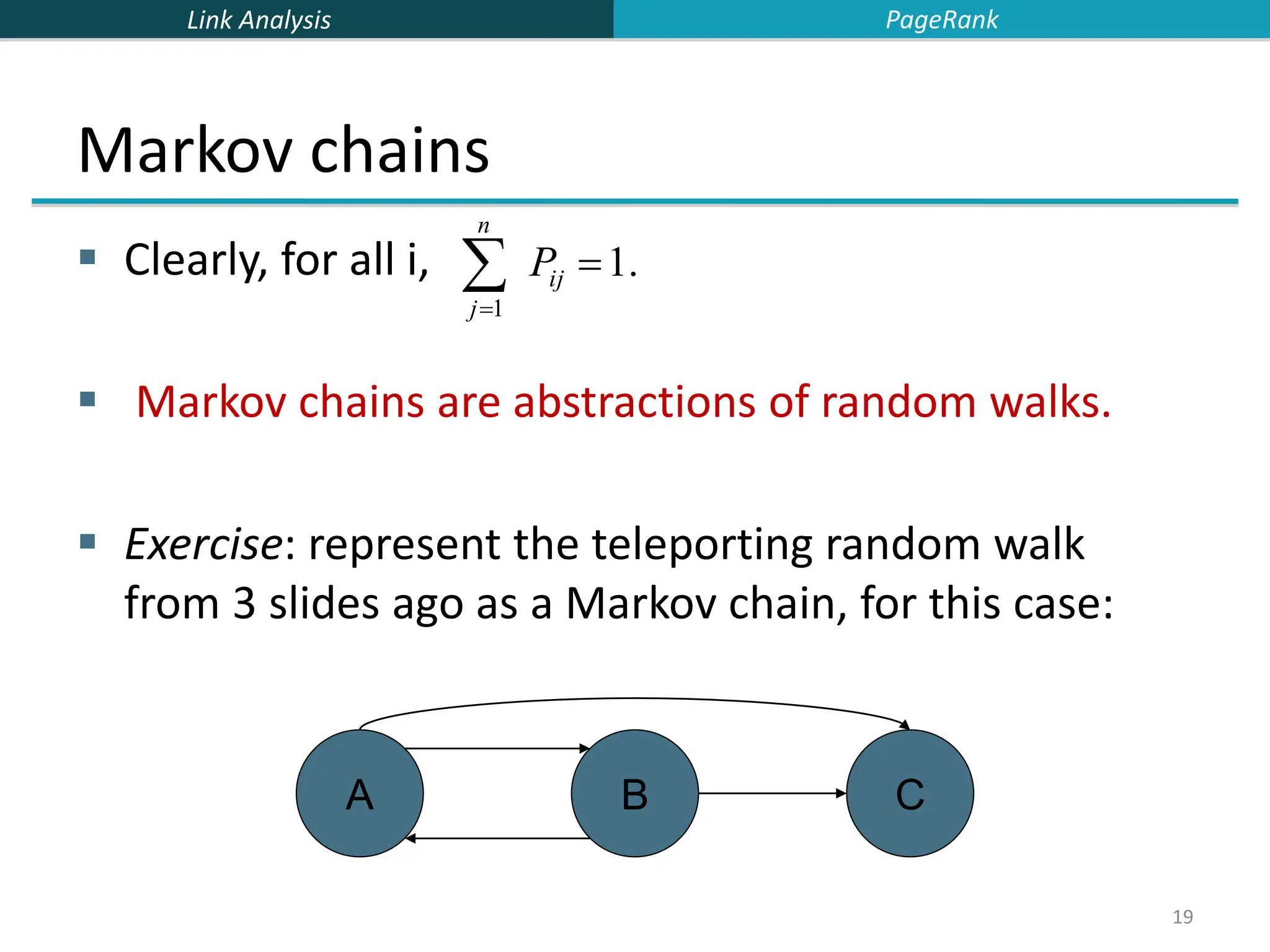 page rank explication et exemple formule | PPT | Internet | Computing