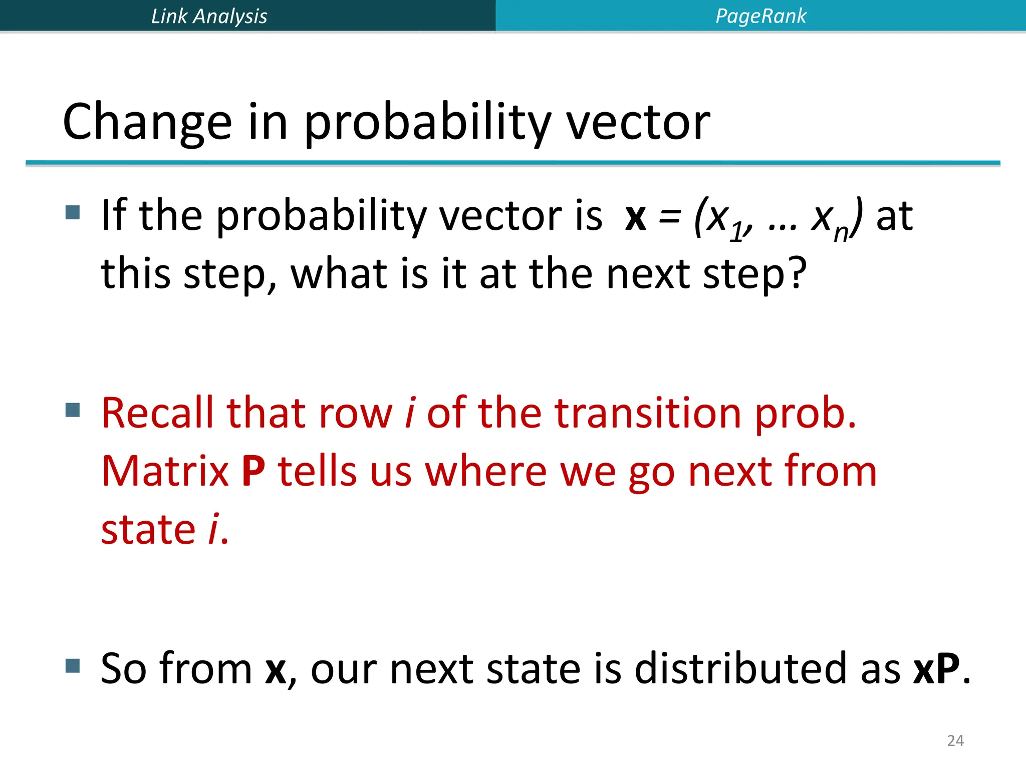 page rank explication et exemple formule | PPT