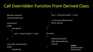 Lecture 14-overridding.pptx.................................. | PPT