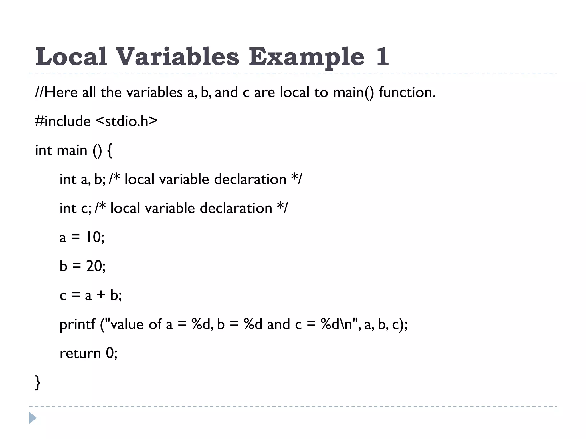 Lecture 14 - Scope Rules | PPT