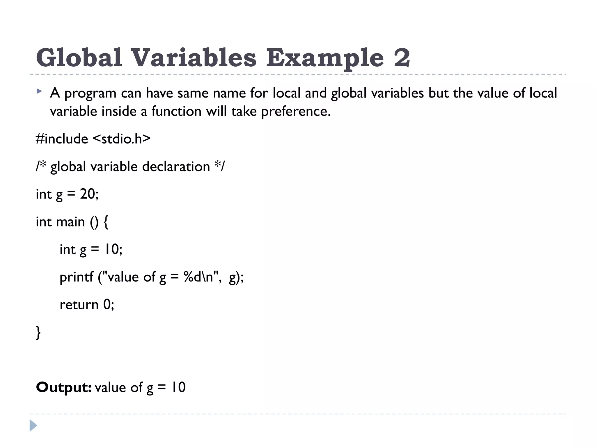 Lecture 14 - Scope Rules | PPT