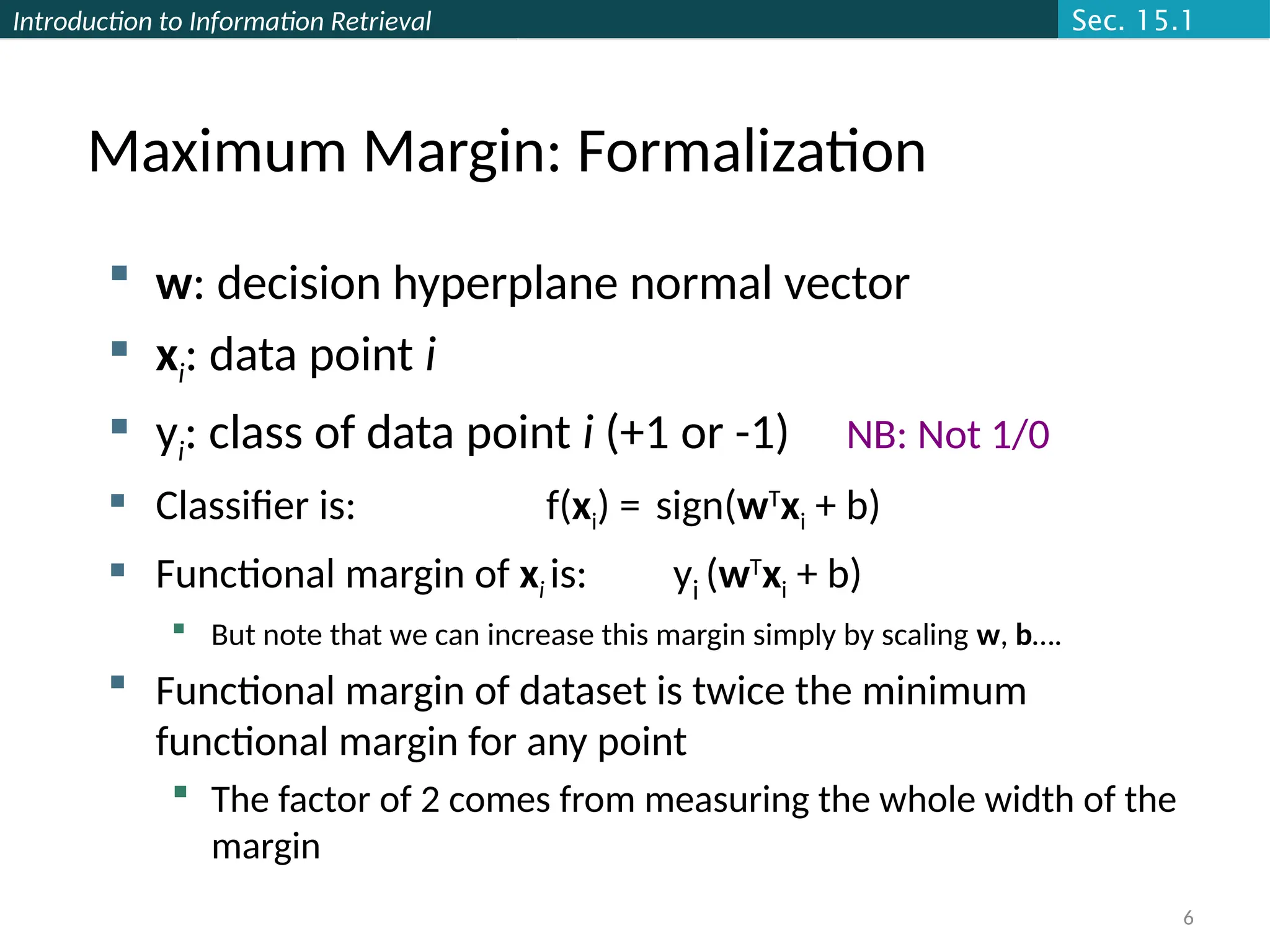 lecture14-SVM stanford.ppt Maximum-Margin Classifier | PPT