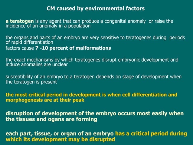 Lecture14 teratology | PPT