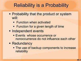 LECTURE 14,15,16reliability analysis.ppt | Operating Systems | Computer ...