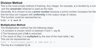 Lecture14_15_Hashing.pptx | Databases | Computer Software and Applications