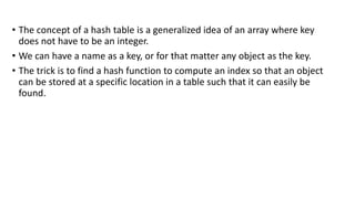 Lecture14_15_Hashing.pptx | Databases | Computer Software and Applications