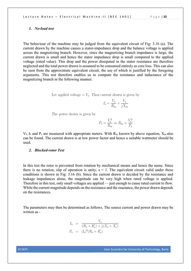 Ac machines notes | PDF | Radio Control | Hobbies & Interests