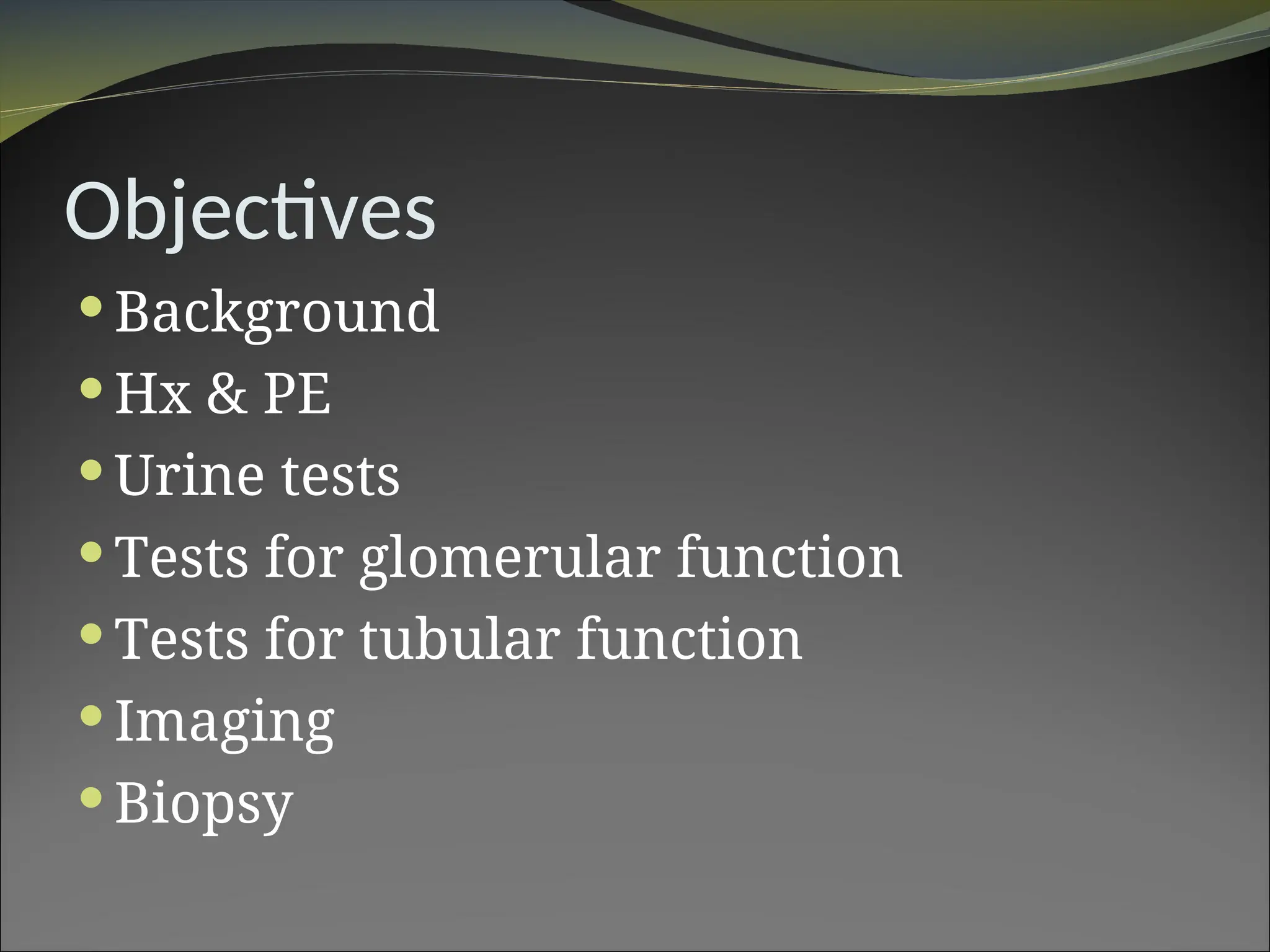lecture 14 Assessment of Renal Function - Paeds mini round.ppt