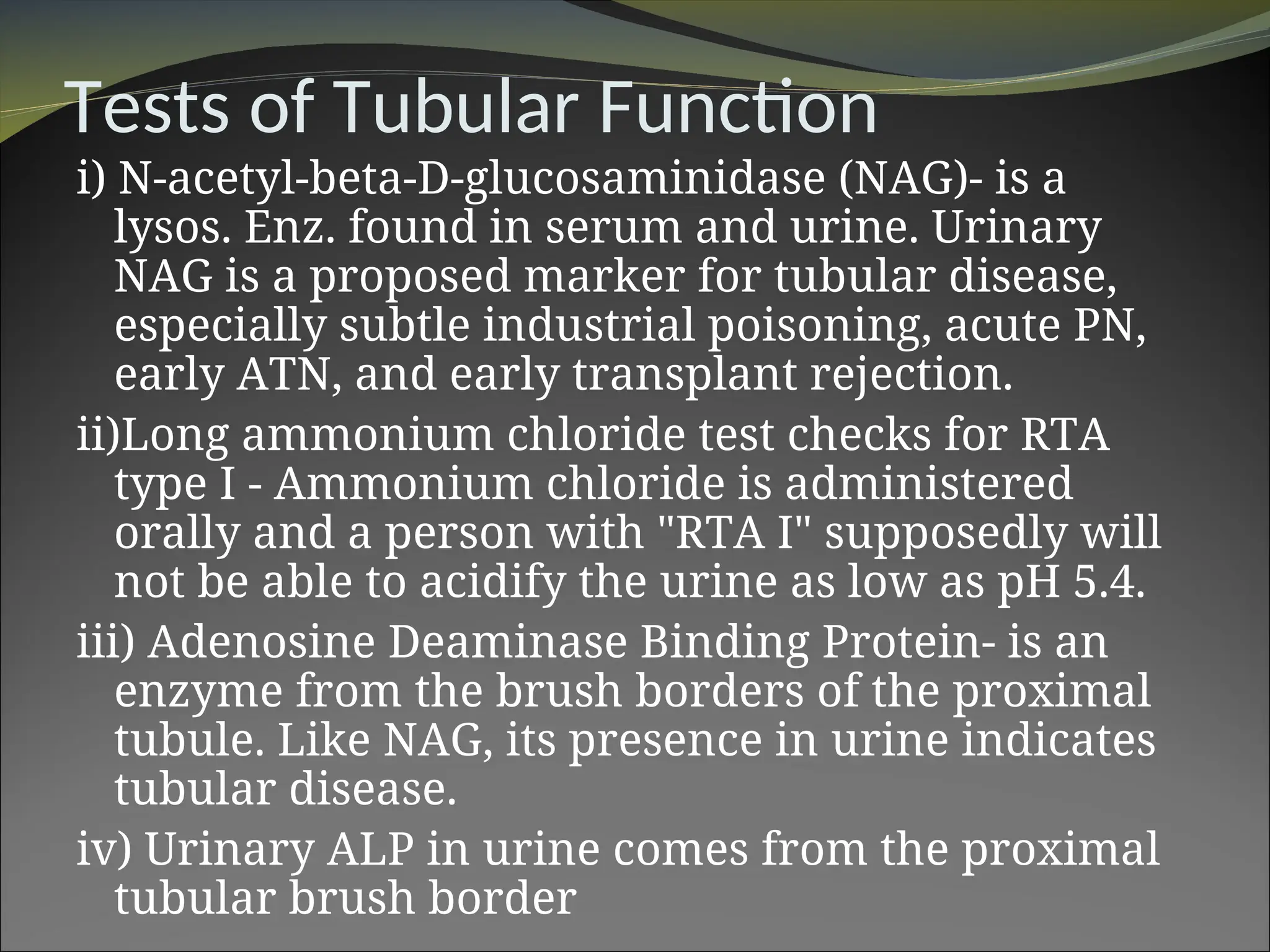 lecture 14 Assessment of Renal Function - Paeds mini round.ppt