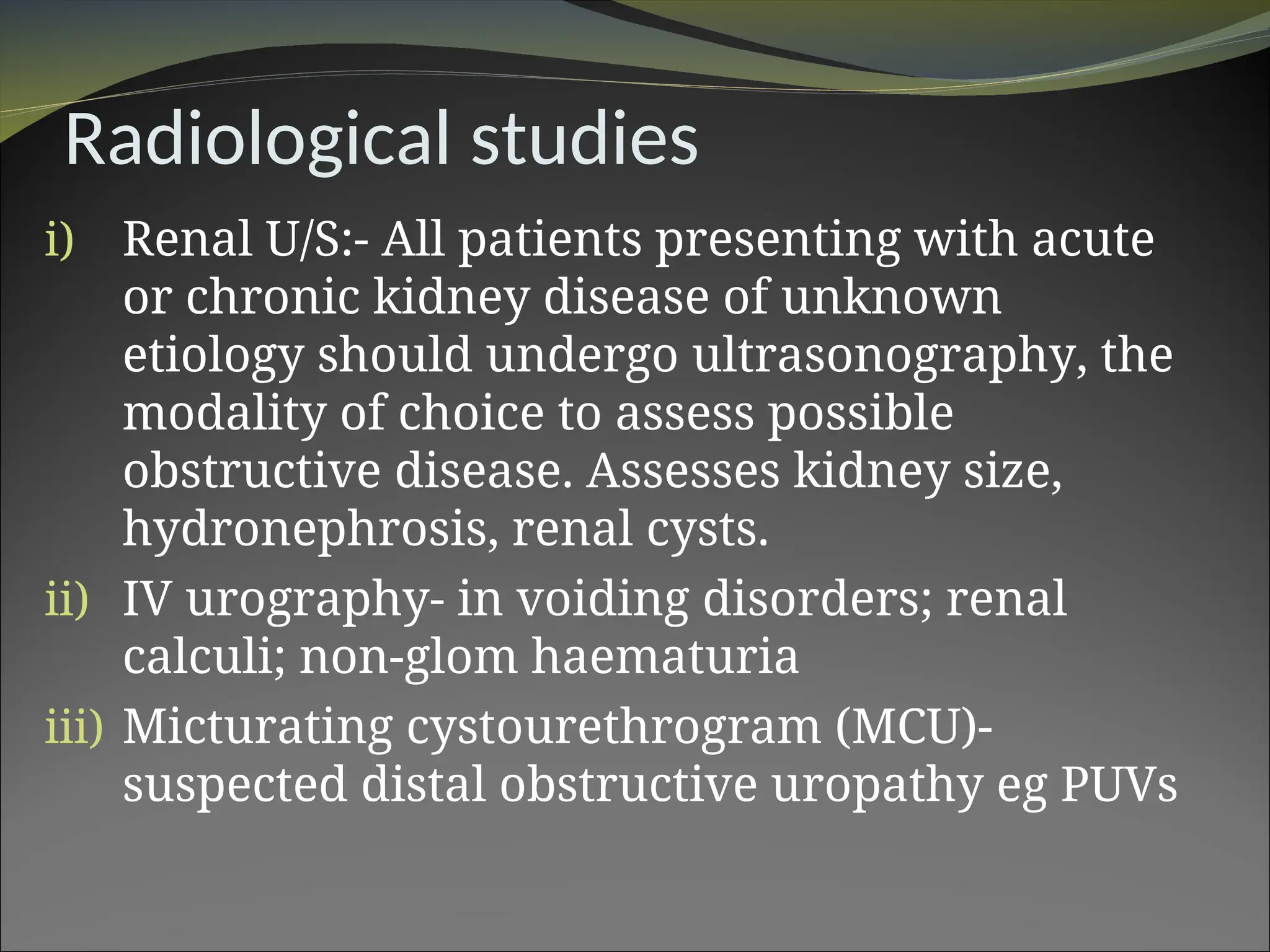 lecture 14 Assessment of Renal Function - Paeds mini round.ppt