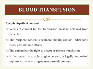 Lecture 14 Blood transfusion history and Blood products 2.pptx