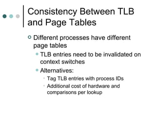 Lecture 14 Caching And Tlbs | PPT