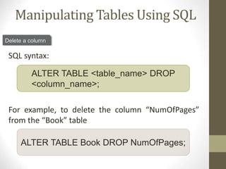 Lecture 14 Database.ppt