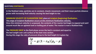 Problem on Fluidization | PPT