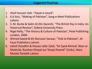 Lecture 14 ideology of pakistan | PPTX