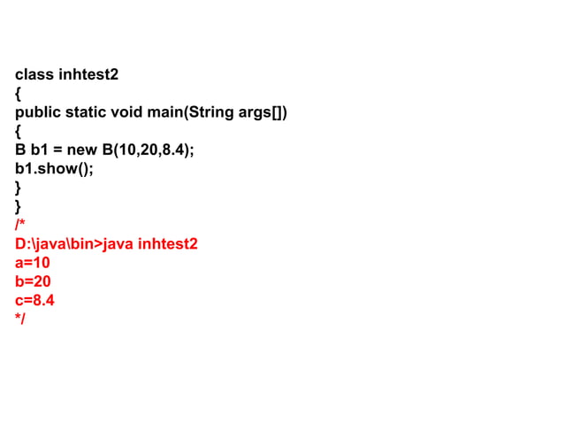 Lecture 14 (inheritance basics) | PPT