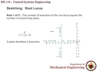 Lecture 14 ME 176 7 Root Locus Technique | PDF