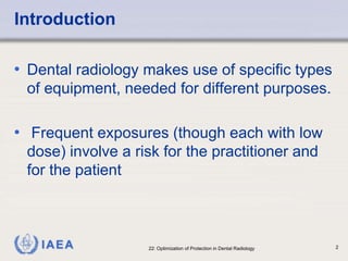 Lecture 14 Optimization Dental radiology.ppt | Dental Health | Diseases ...