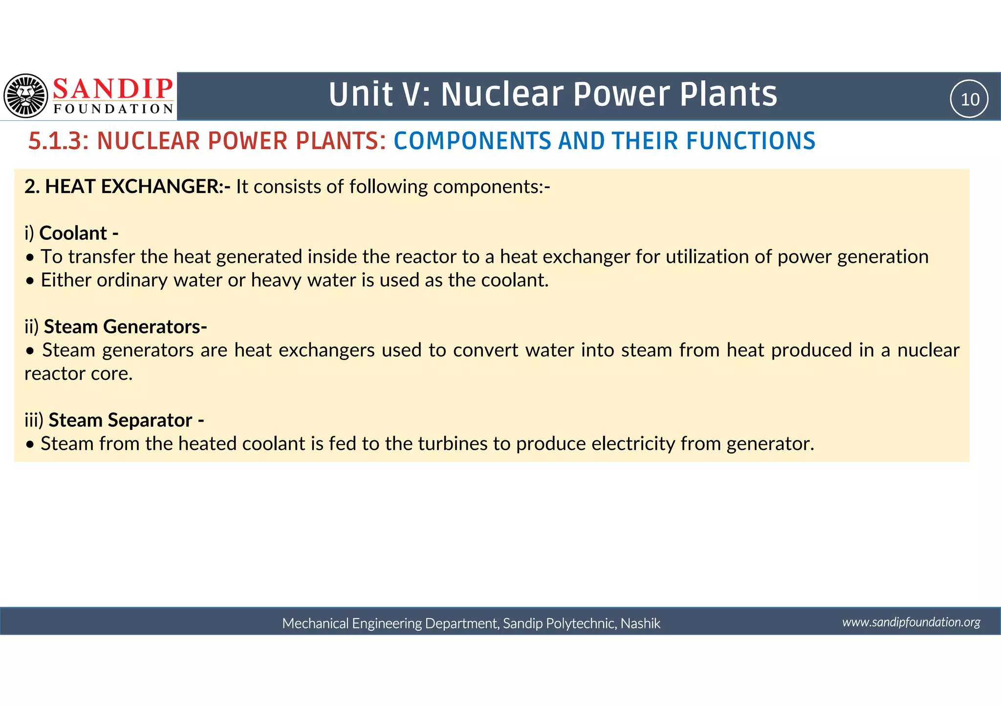 Lecture 14_PPE_Unit 5: Nuclear Power Plants | PDF