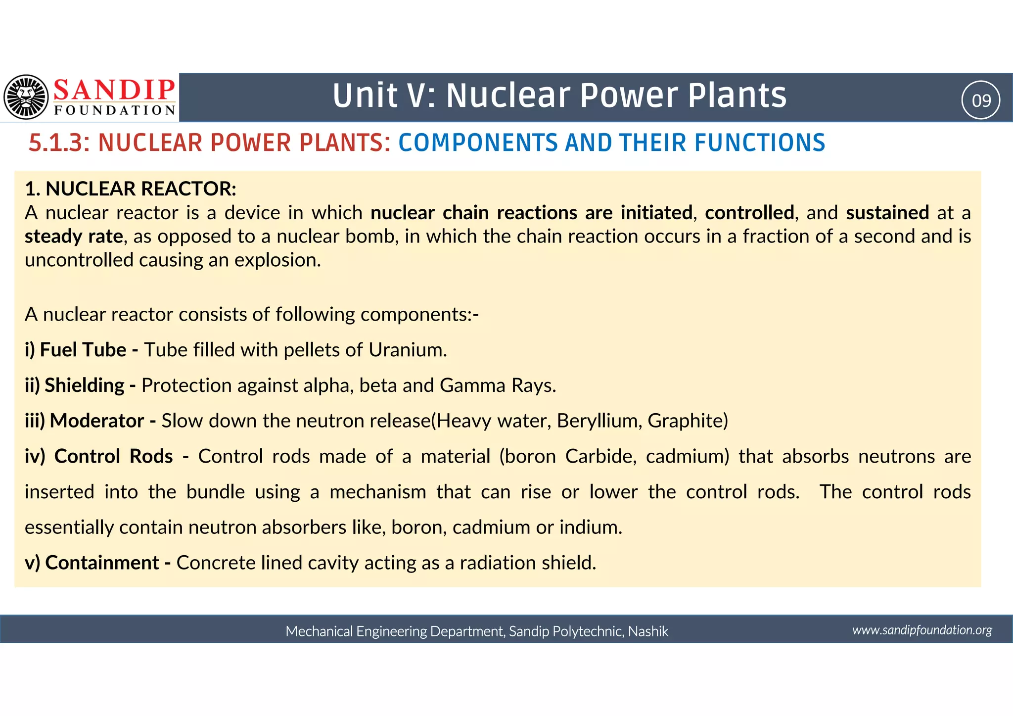 Lecture 14_PPE_Unit 5: Nuclear Power Plants | PDF