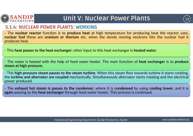 Lecture 14_PPE_Unit 5: Nuclear Power Plants | PDF | Physics | Science