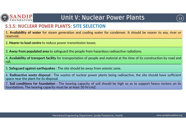 Lecture 14_PPE_Unit 5: Nuclear Power Plants | PDF | Physics | Science