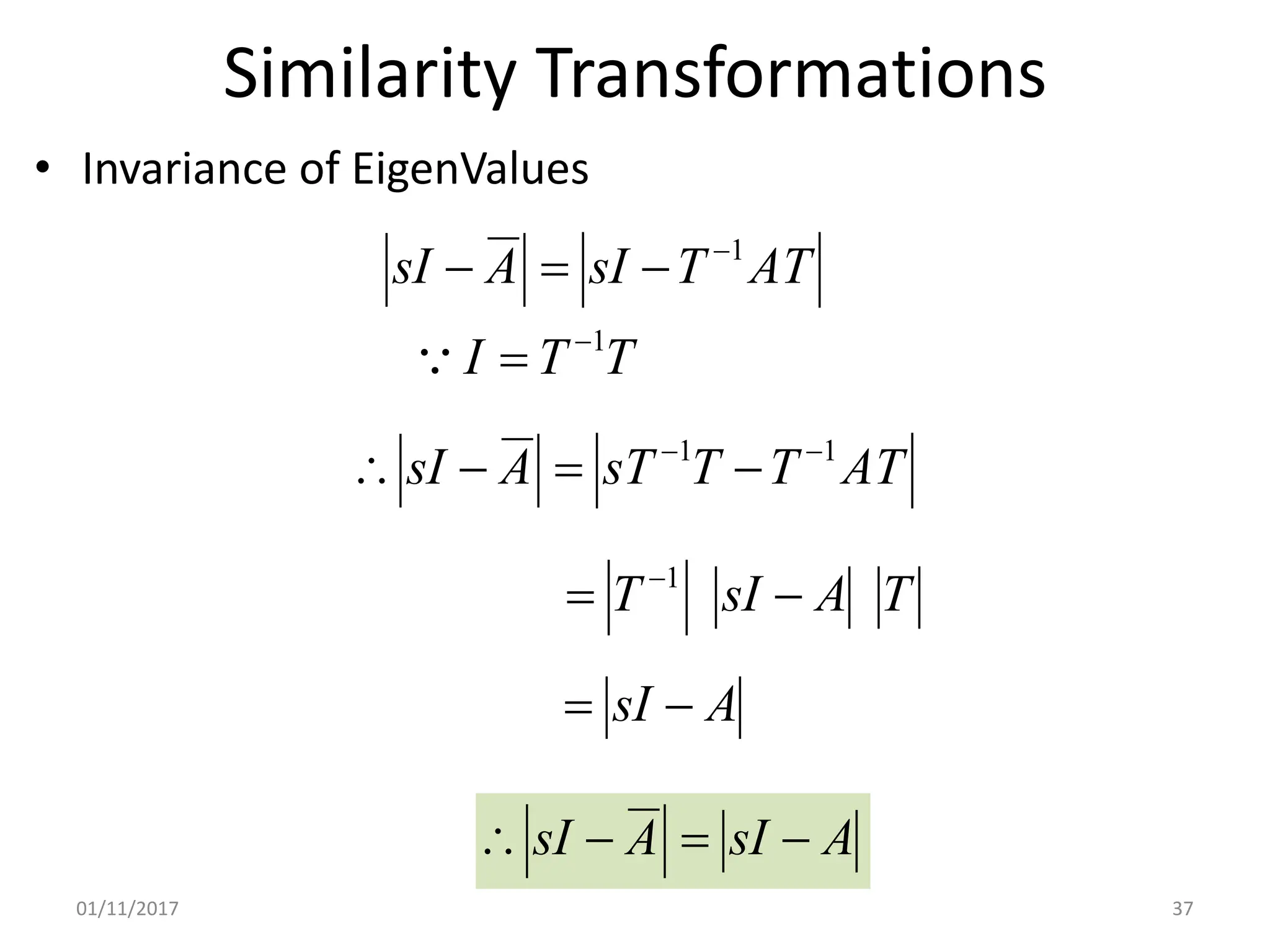 Lecture 14 State Space Canonical Forms Pdf