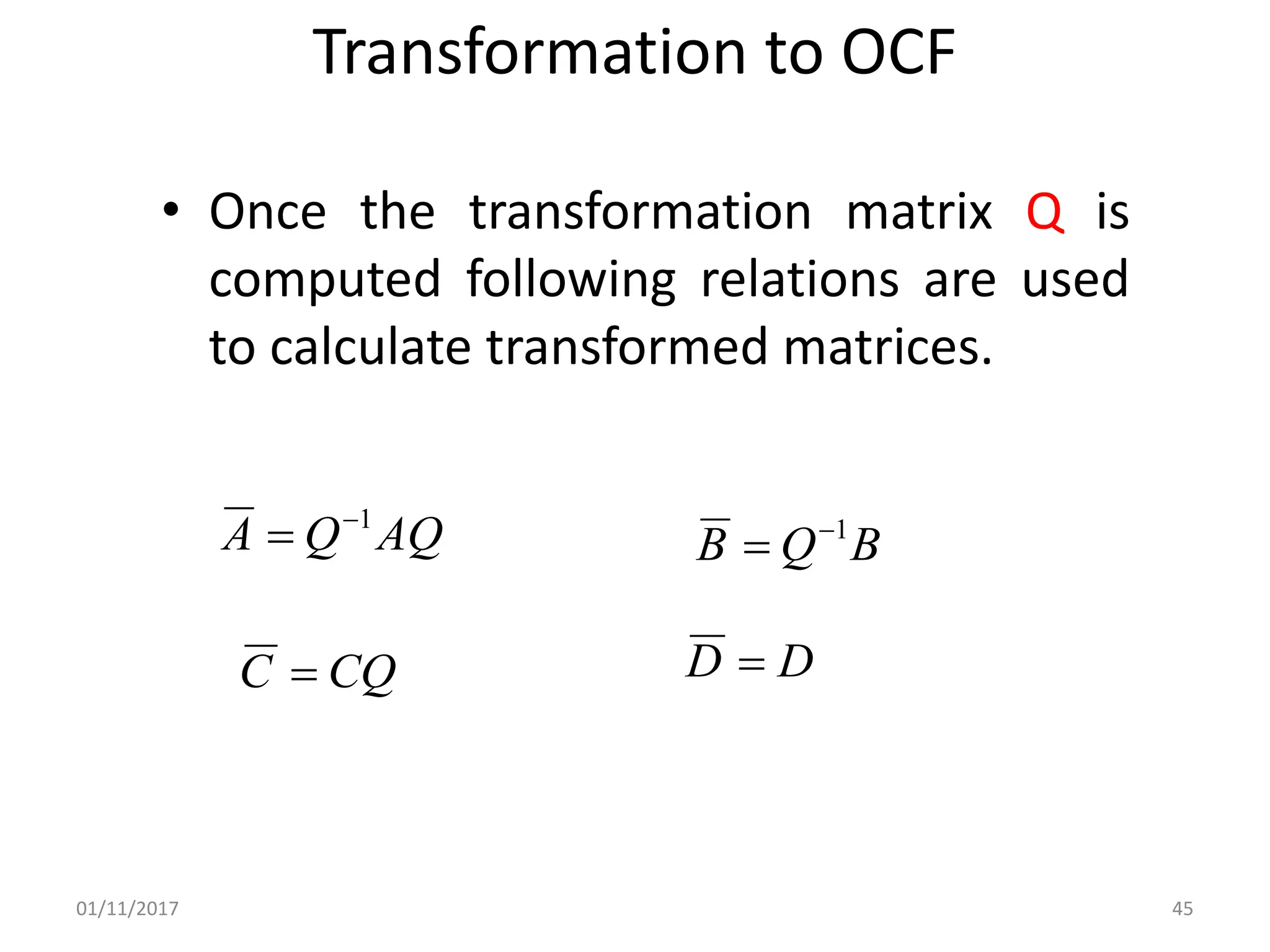 Lecture 14 State Space Canonical Forms Pdf