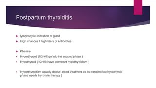 Lecture 14 Thyroid diseases in pregnancy | PPTX