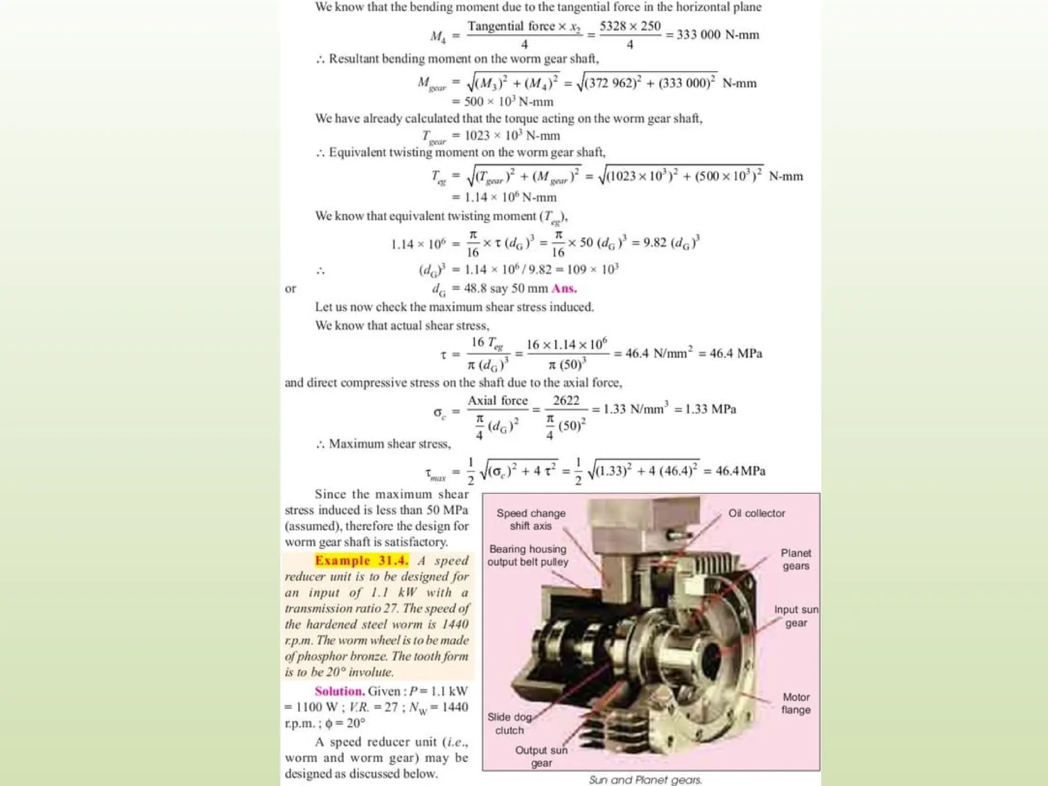 Lecture 14 Worm Gears.pptxxxxxxxxxxxxxxxxxxxx | PPT