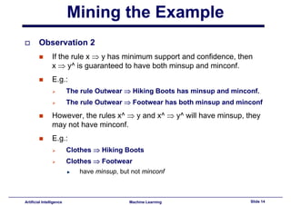 Lecture15 - Advances topics on association rules PART II | PPT