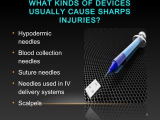 needle stick and sharp injuries..protocols | PPT