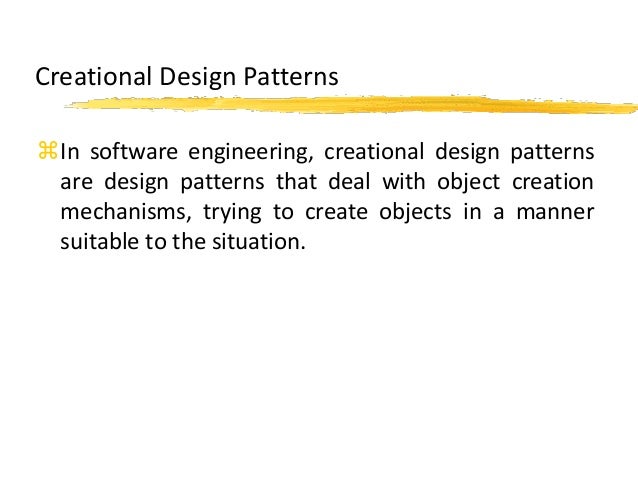 Design Pattern in Software Engineering