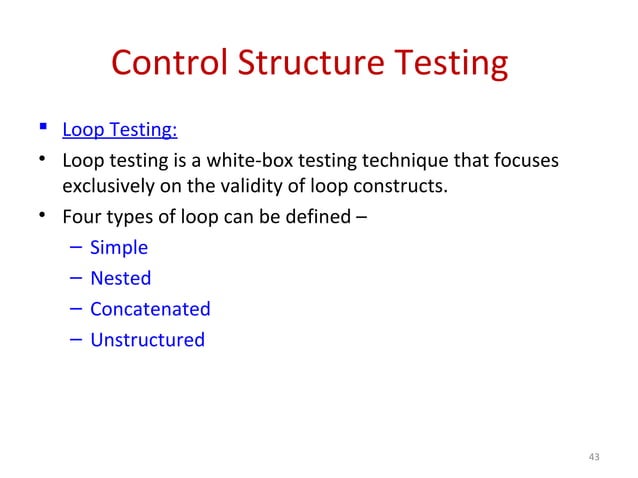 Software Engineering Testing Techniques Ppt