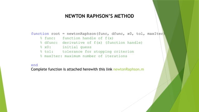 Root Finding Methods in Numerical Analysis | PPT Root Finding Methods in Numerical Analysis | PPT