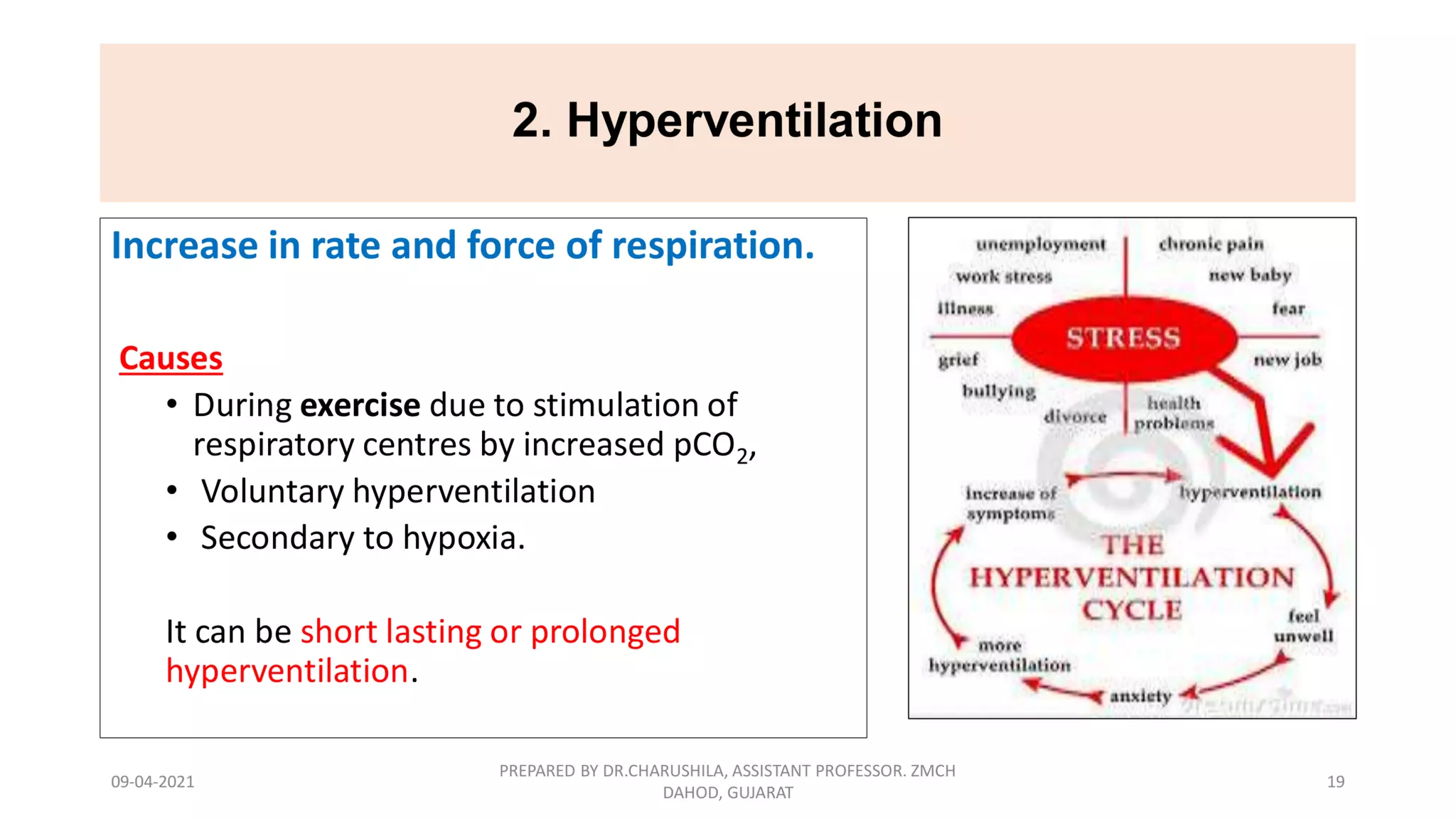 Respiratory patterns and its abnormality | PDF
