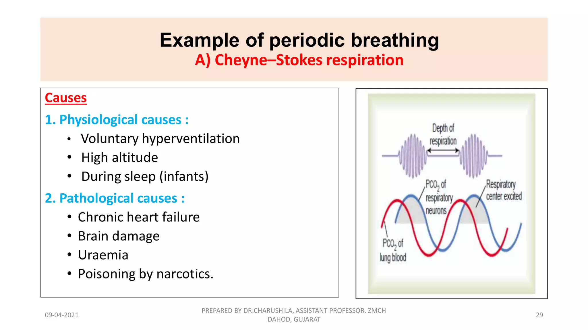 Respiratory patterns and its abnormality | PDF