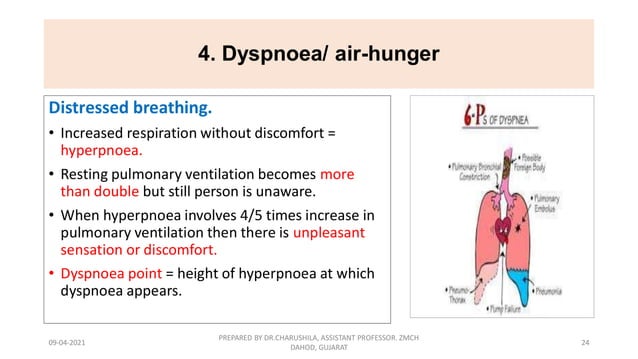 Respiratory patterns and its abnormality | PDF