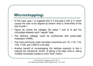 Lecture 15 characteristics of stepper motors | PDF