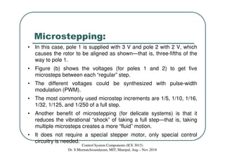 Lecture 15 characteristics of stepper motors | PDF