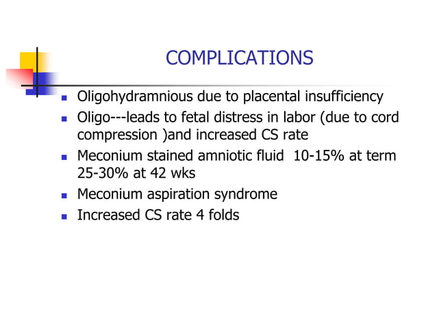 Lecture 15 - POST DATE PREGNANCY & IOL.ppt