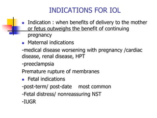 Lecture 15 - POST DATE PREGNANCY & IOL.ppt