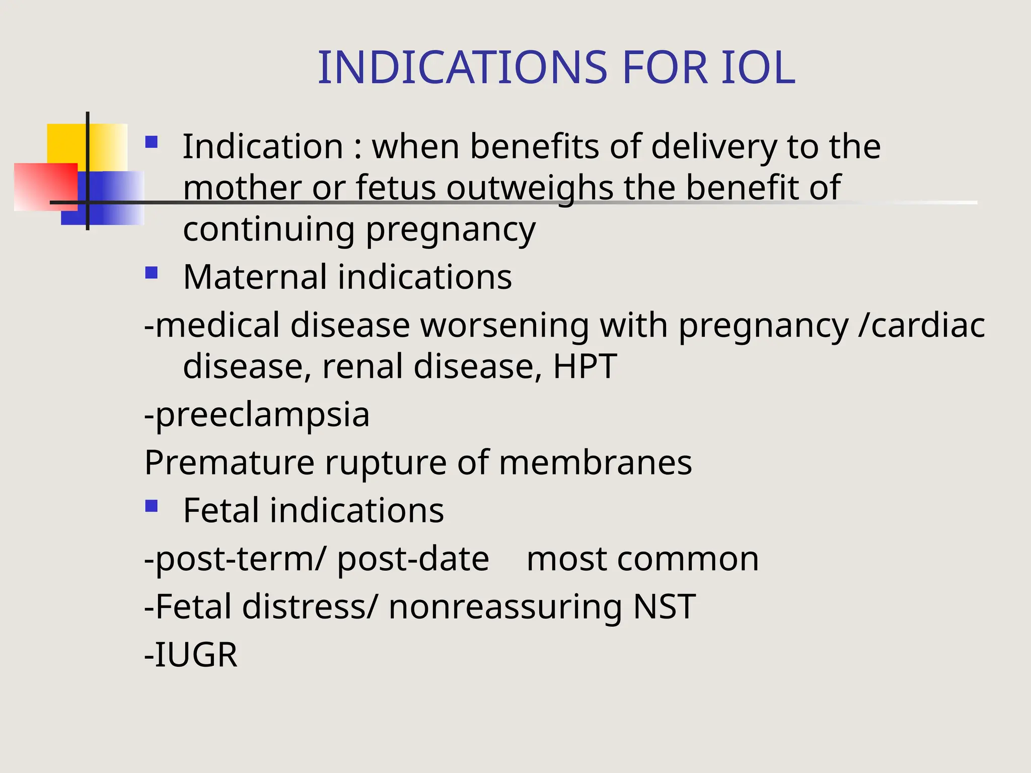 Lecture 15 - POST DATE PREGNANCY & IOL.pptx