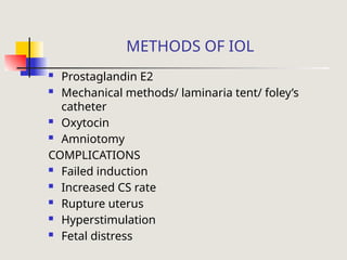 Lecture 15 - POST DATE PREGNANCY & IOL.pptx