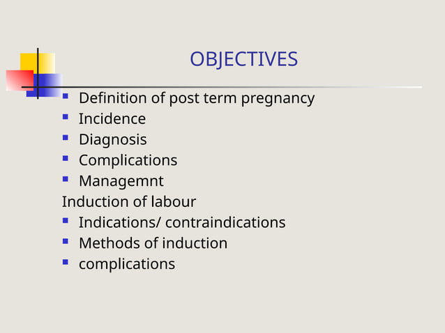 Lecture 15 - POST DATE PREGNANCY & IOL.pptx