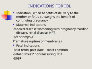 Lecture 15 - POST DATE PREGNANCY & IOL.pptx