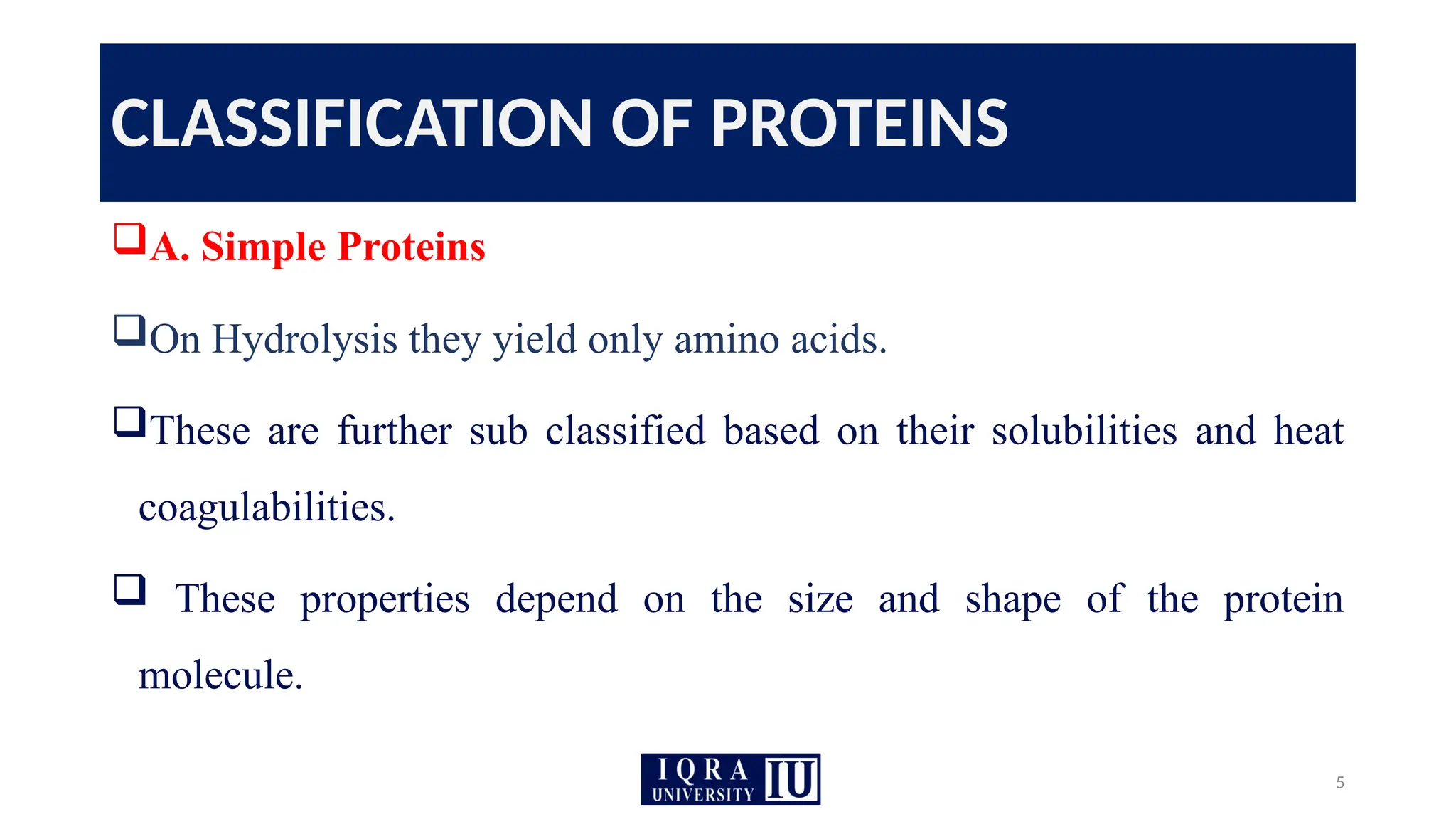Protein and its types classification and uses | PPTX